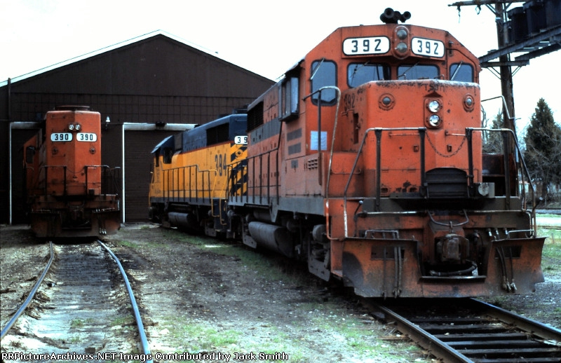 AA 390 with 392 & TSBY 394